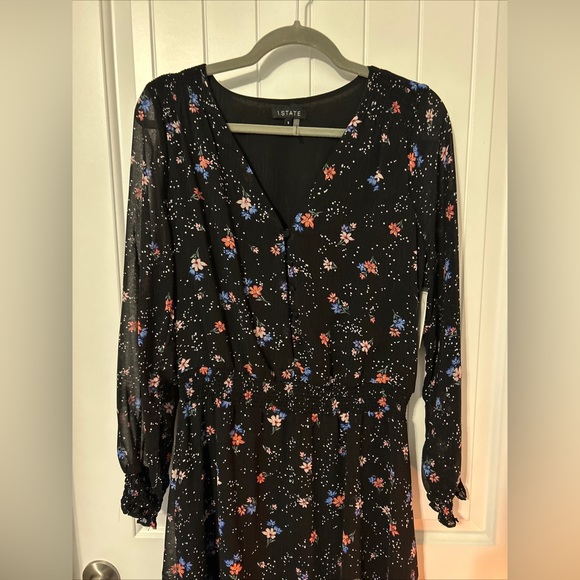 1. State | Dresses | Nwt State S Buttonfront Maxi Dress Women Black ...